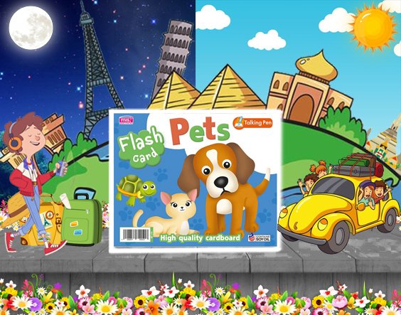 Flash cards pets