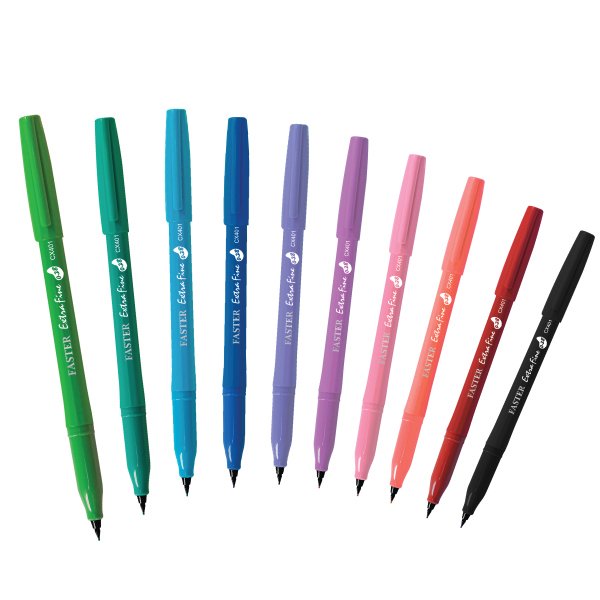 ปากกา Faster Extra Fine CX 401-BL - suphanbookstationery