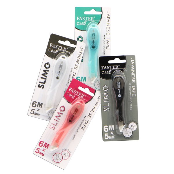 เทปลบคำผิด Faster สลิโม่ - suphanbookstationery