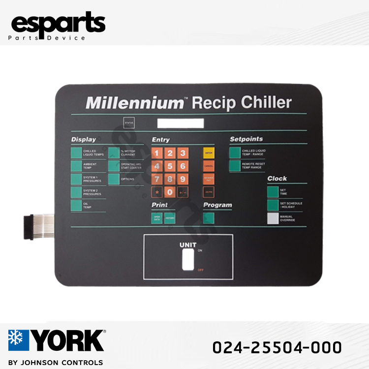 SWITCH KEYPAD RECIP PANE