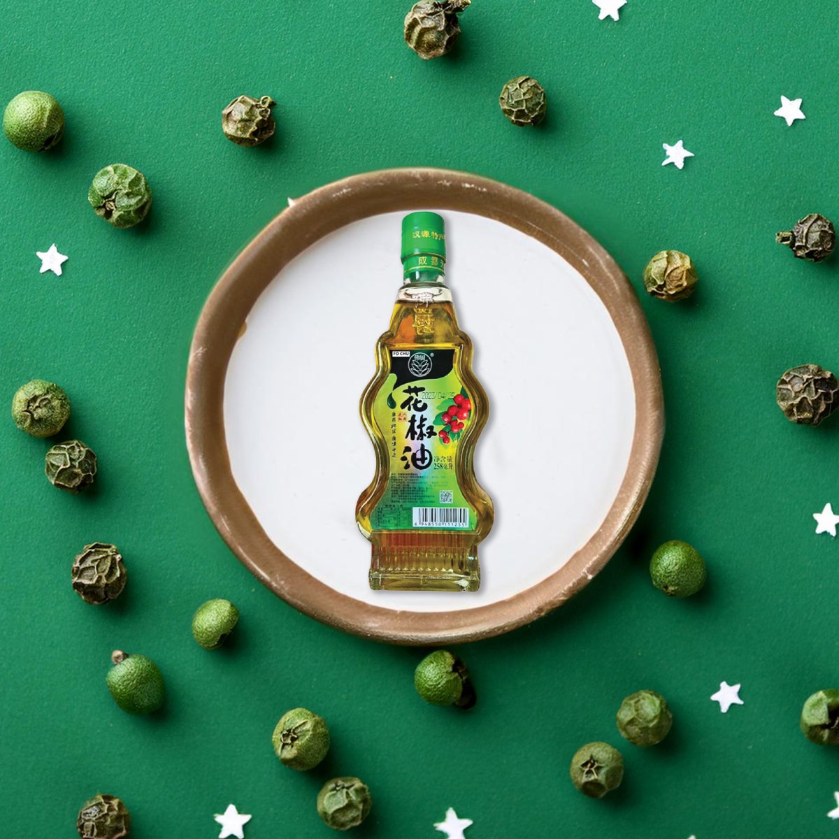 Hua Jiao Oil (Mala) (Fo Chu Brand) 花椒油