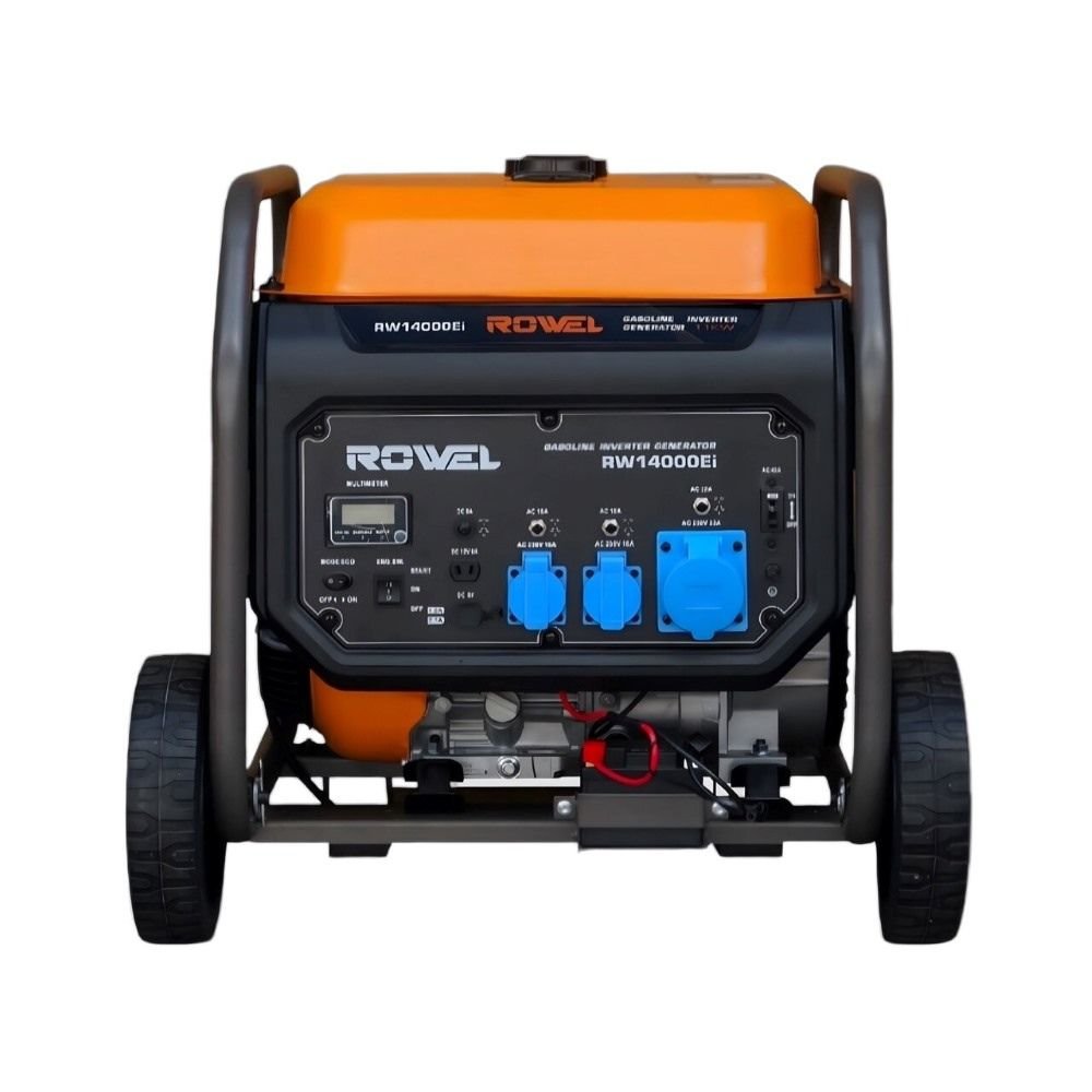 เครื่องปั่นไฟเบนซิน ROWEL 11KW แบบเปิด 22V รุ่น RW14000Ei