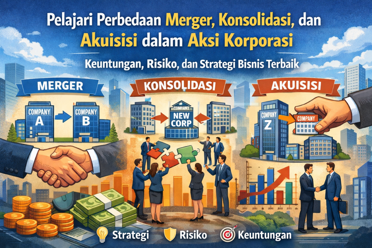 Mana yang Terbaik? Ini Perbedaan Merger Konsolidasi dan Akuisisi dalam ...