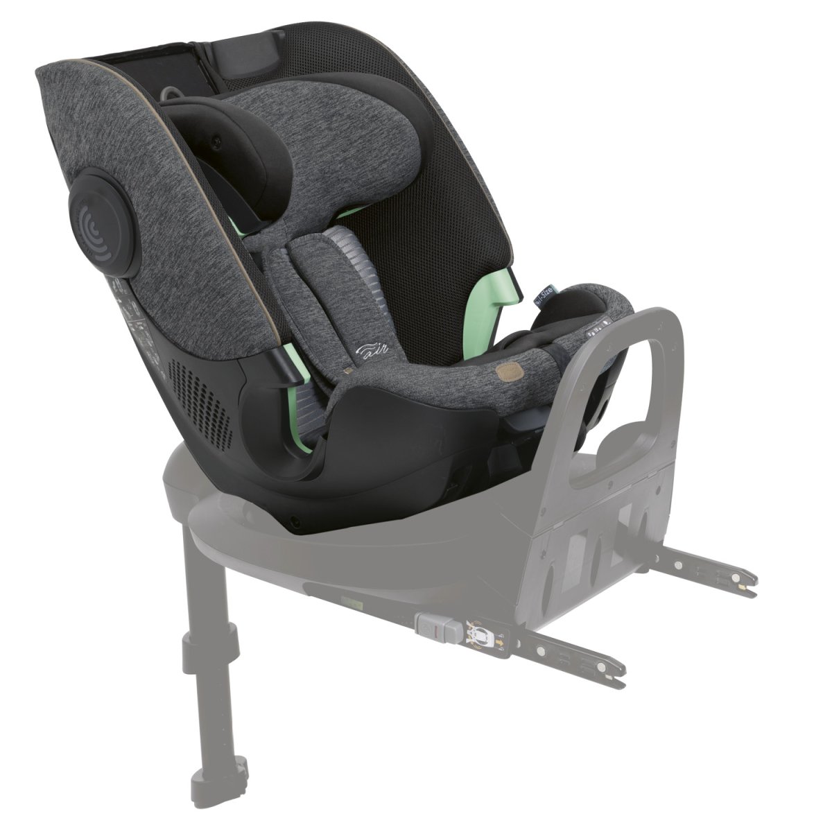 Bi-Seat Air I-size Without Base 4m+