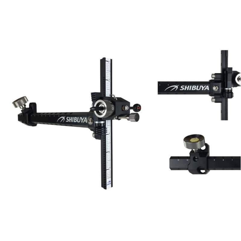 SHIBUYA DUAL CLICK RECURVE SIGHT - archerythailand