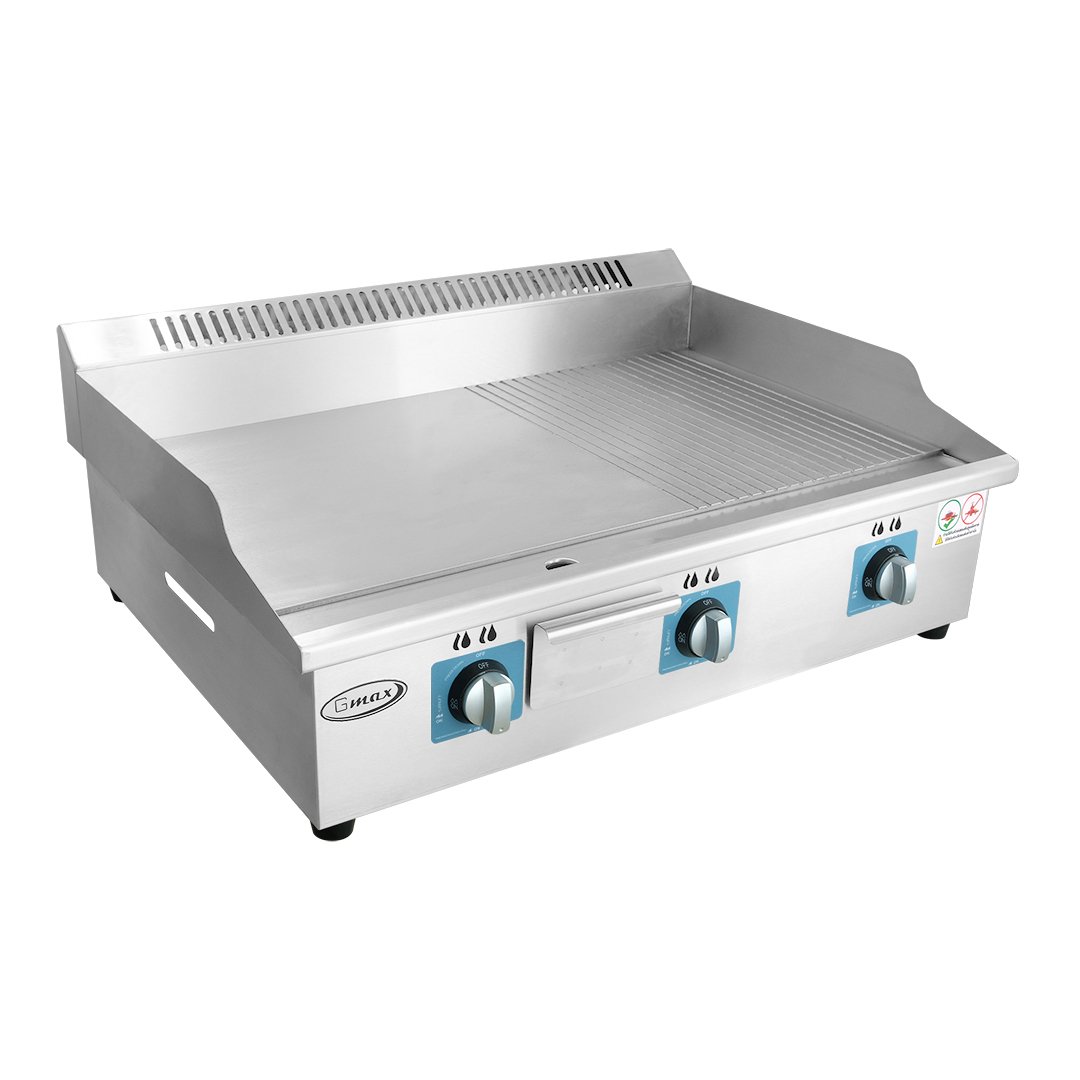 Gmax Steak Gas Grill Mix Top 2 Burner ZL-702 - gmax