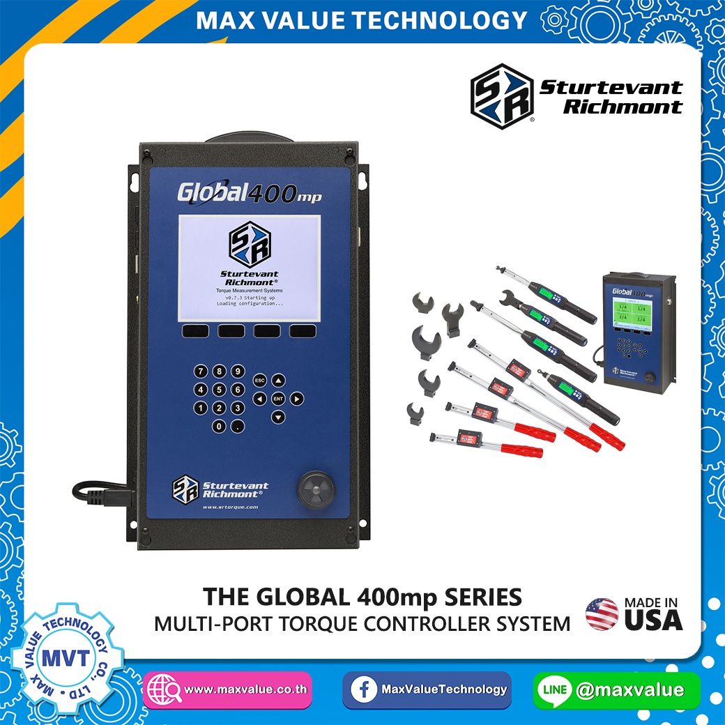 Global 400mp Series Multi-Port Torque Controller System - maxvalue