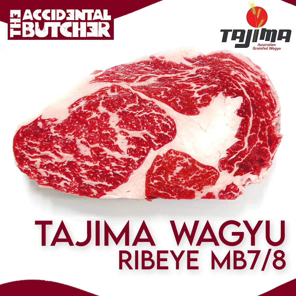 Tajima Wagyu Beef Ribeye Steak MB7/8 - theaccidentalbutcher