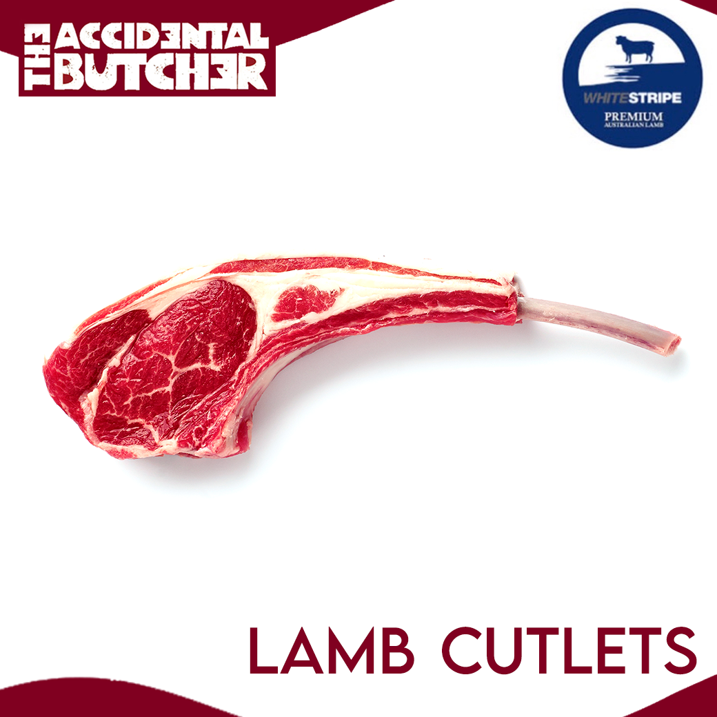 Victorian Lamb Cutlets (4 pcs/pack) (370-430g) - theaccidentalbutcher