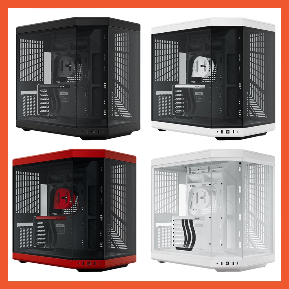 CASE (เคส) HYTE Y70 WITH RISER VERTICAL GPU MOUNT