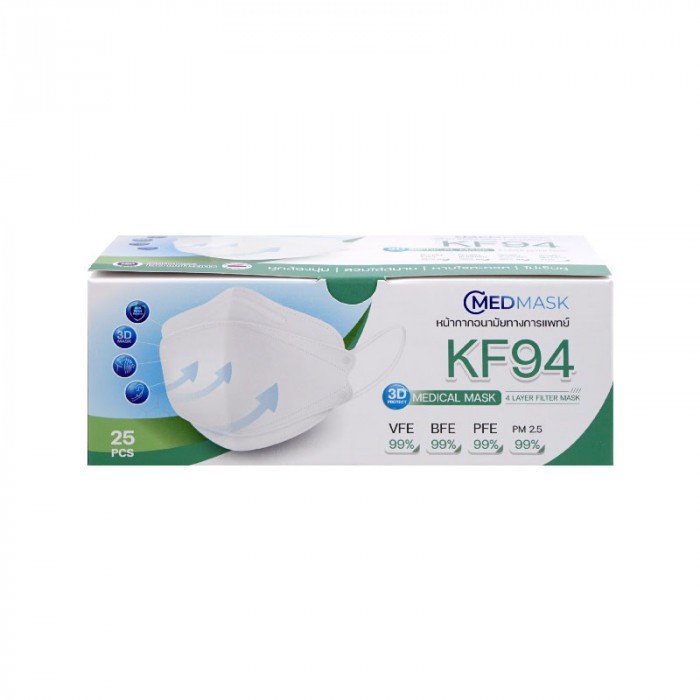 หน้ากากอนามัยทางการแพทย์ KF94 (25 ชิ้น)