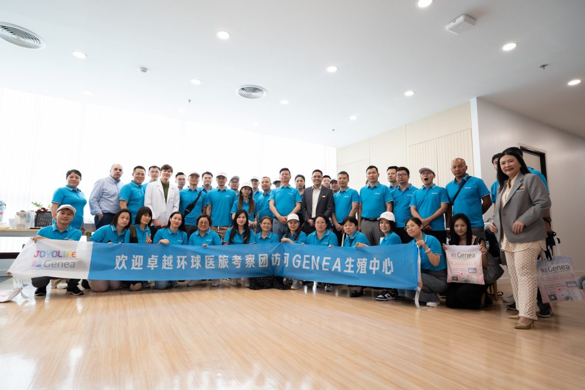 Genea IVF & Genetics Thailand hosted a full clinic tour for 41 Chinese ...
