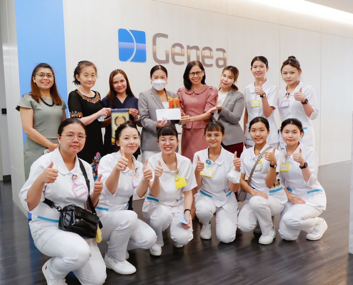 Nurse student from Assumption University (ABAC) visited Genea IVF and ...