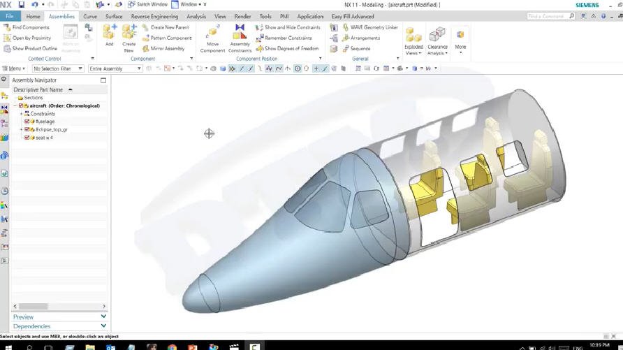 เทคนิคการใช้คำสั่ง Extraction Path ใน NX11 - dtm-thailand