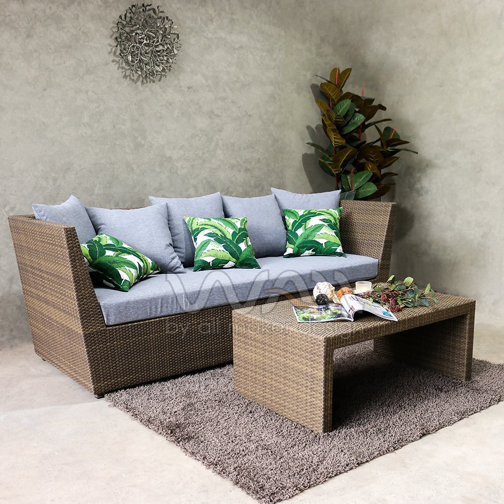 Rattan Sofa set - allmakerdesign