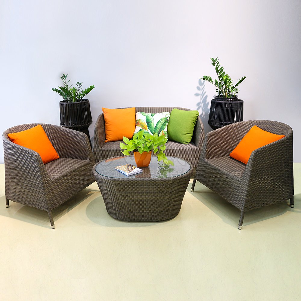 Rattan Sofa set - allmakerdesign