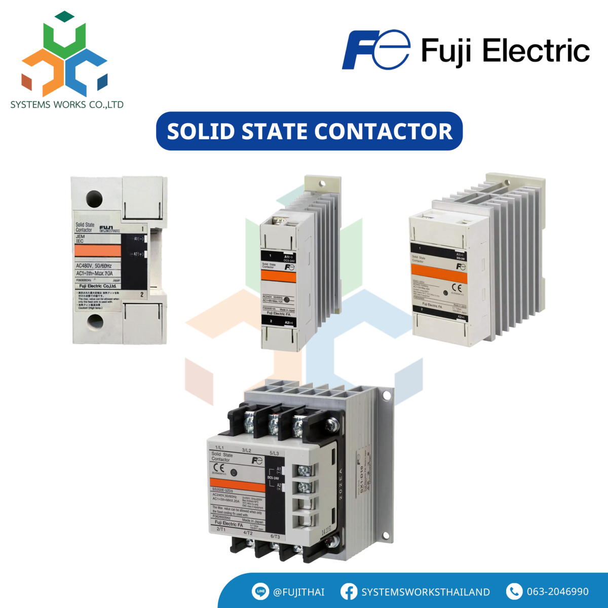 ⚡Solid State Contactor คืออะไร ยี่ห้อ Fuji Electric ดีอย่างไร