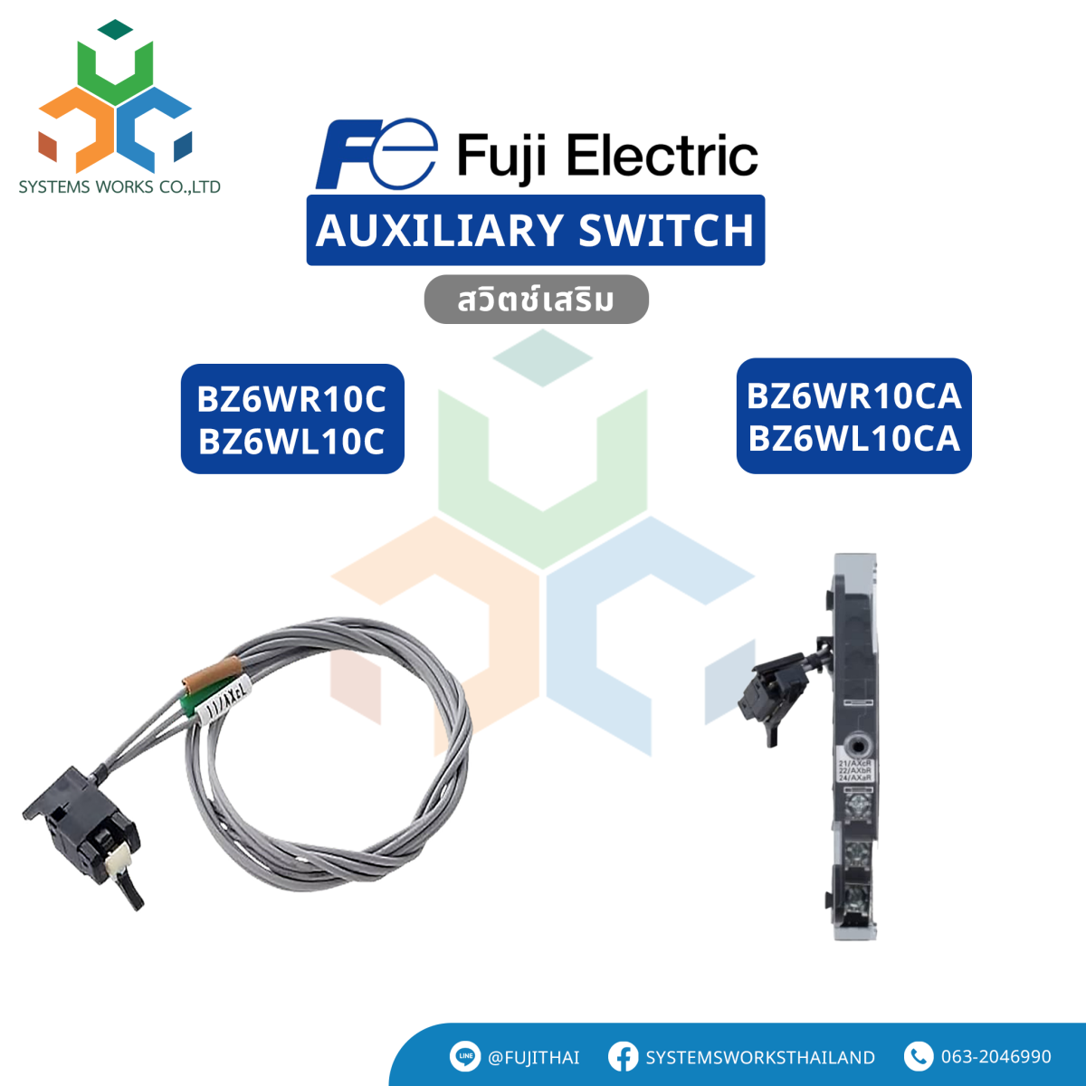 BZ6WR10C, BZ6WL10C, BZ6WR10CA, BZ6WL10CA