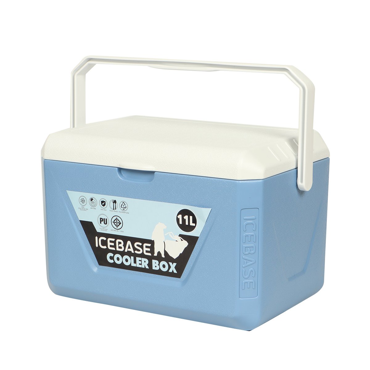 กระติกเก็บความเย็น 11 ลิตร ฉนวน PU FOAM เก็บความเย็นได้นาน