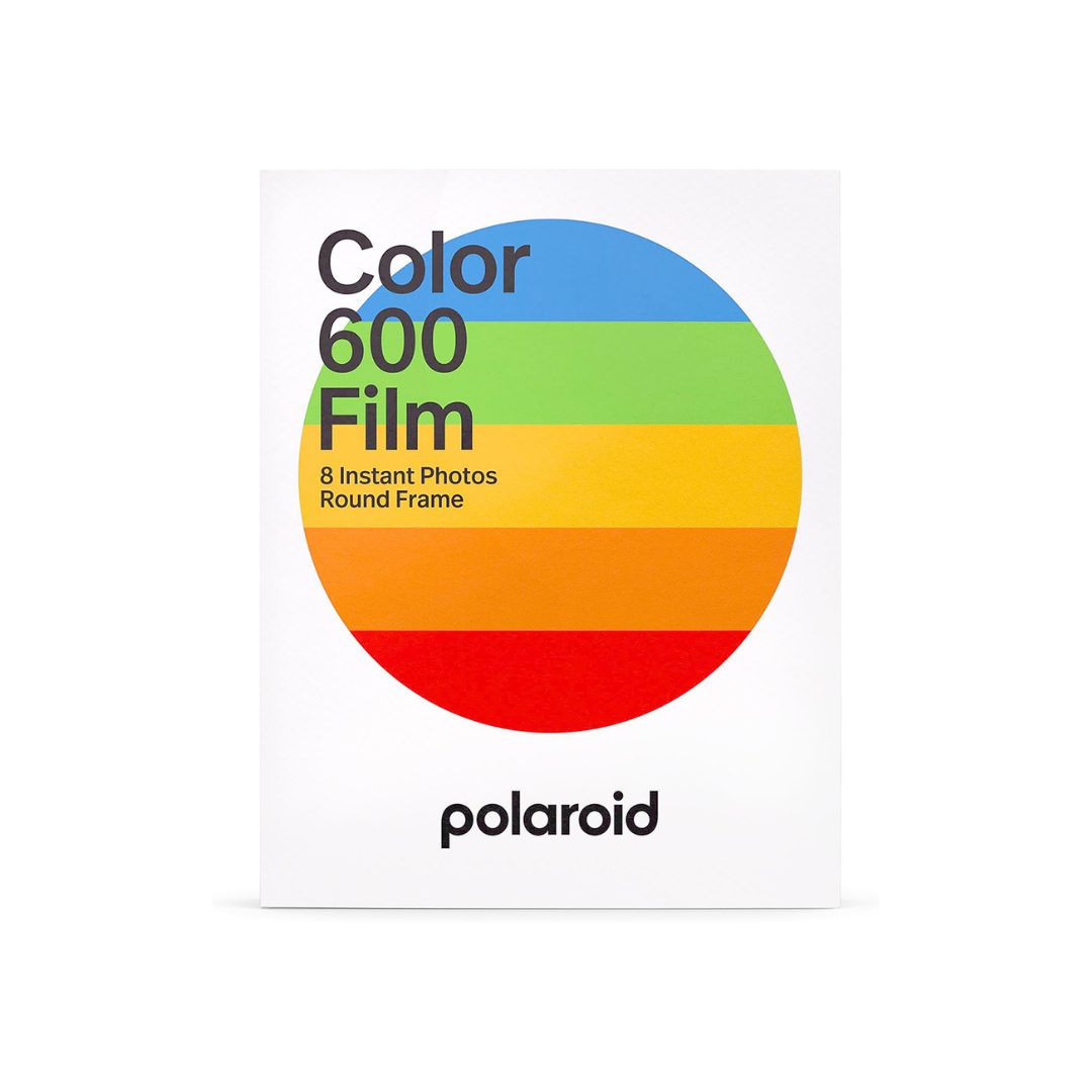 ฟิล์มโพลารอยด์ ฟิล์มสี Polaroid Color 600 Round Frame Film