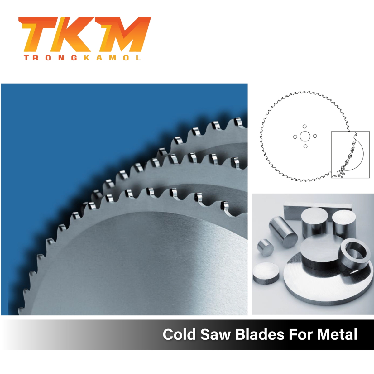 Cold Saw Blades for Metal Cutting
