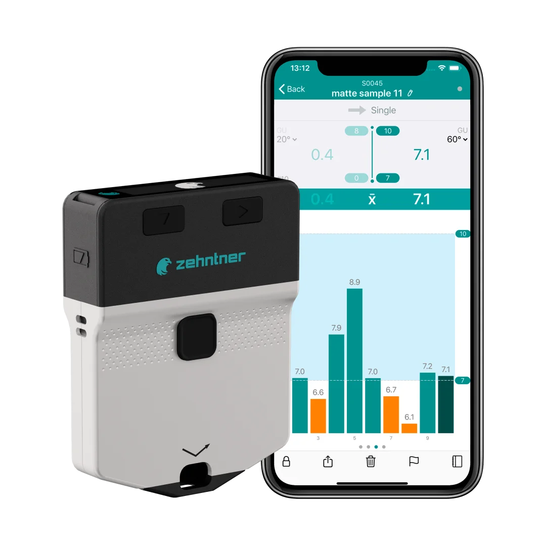 Zehntner Glossmeter Live