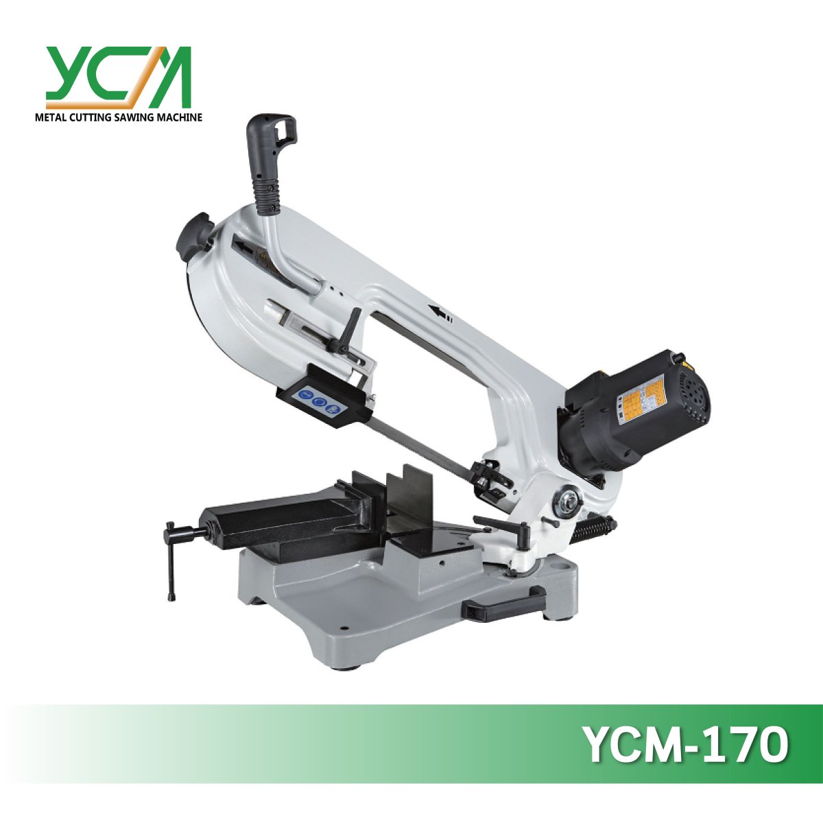 YCM-170 เครื่องเลื่อยสายพานระบบแมนนวล