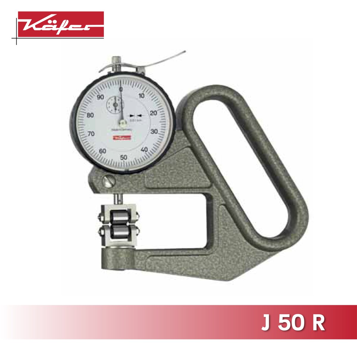 Thickness Gauge J 50 R with side discs , Dial Thickness Gauge J 50 R ...