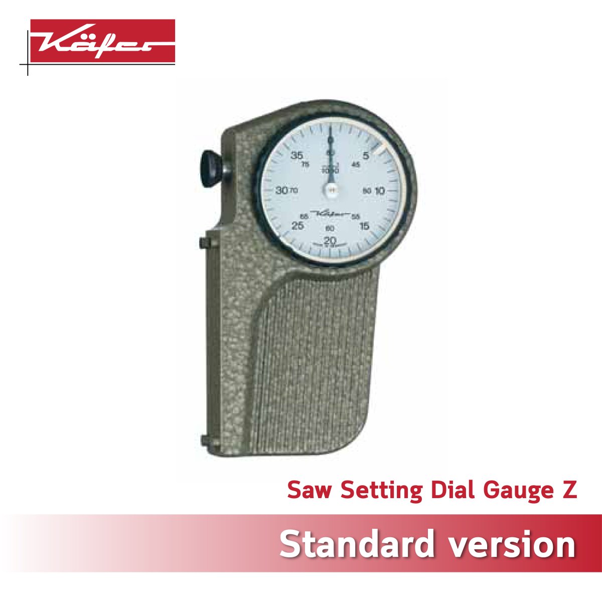 Saw Setting Dial Gauge Z inch reading with dial on both sides