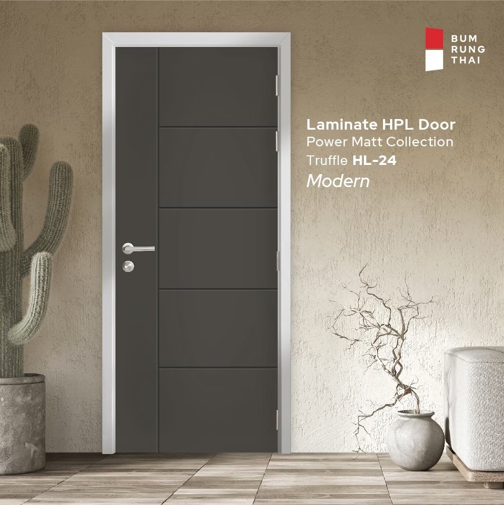 Laminate HPL door l Power Matt l Truffle