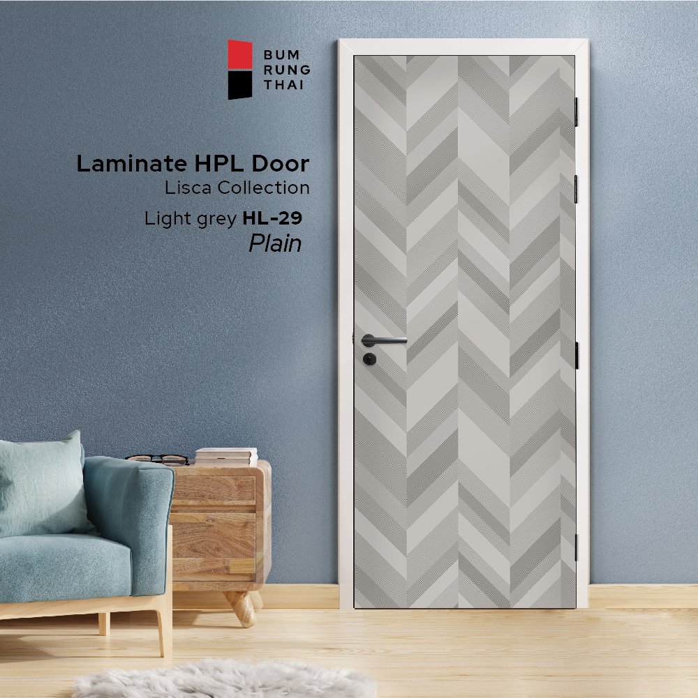 Laminate HPL door l Lisca l Light grey