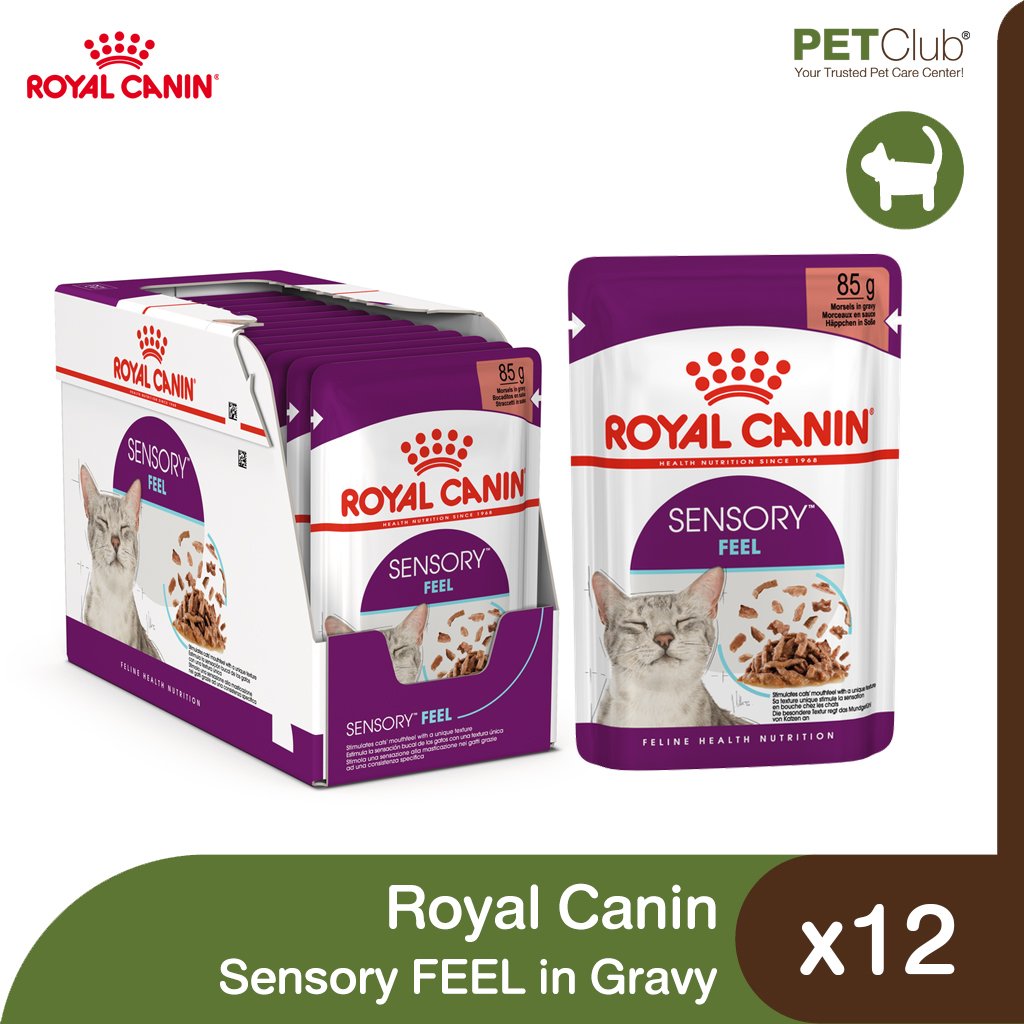 Royal Canin Sensory™ Feel Morsels In Gravy - petclub