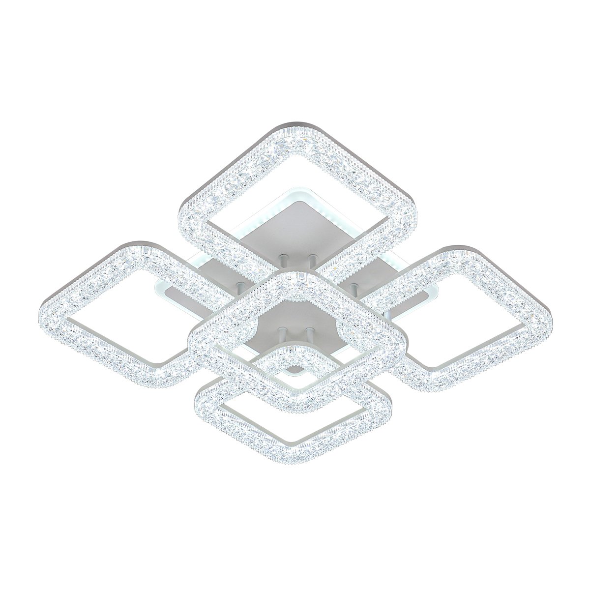 โคมไฟเพดาน รุ่น 04-SL-23515-4+1 (LED 148W) สีขาว