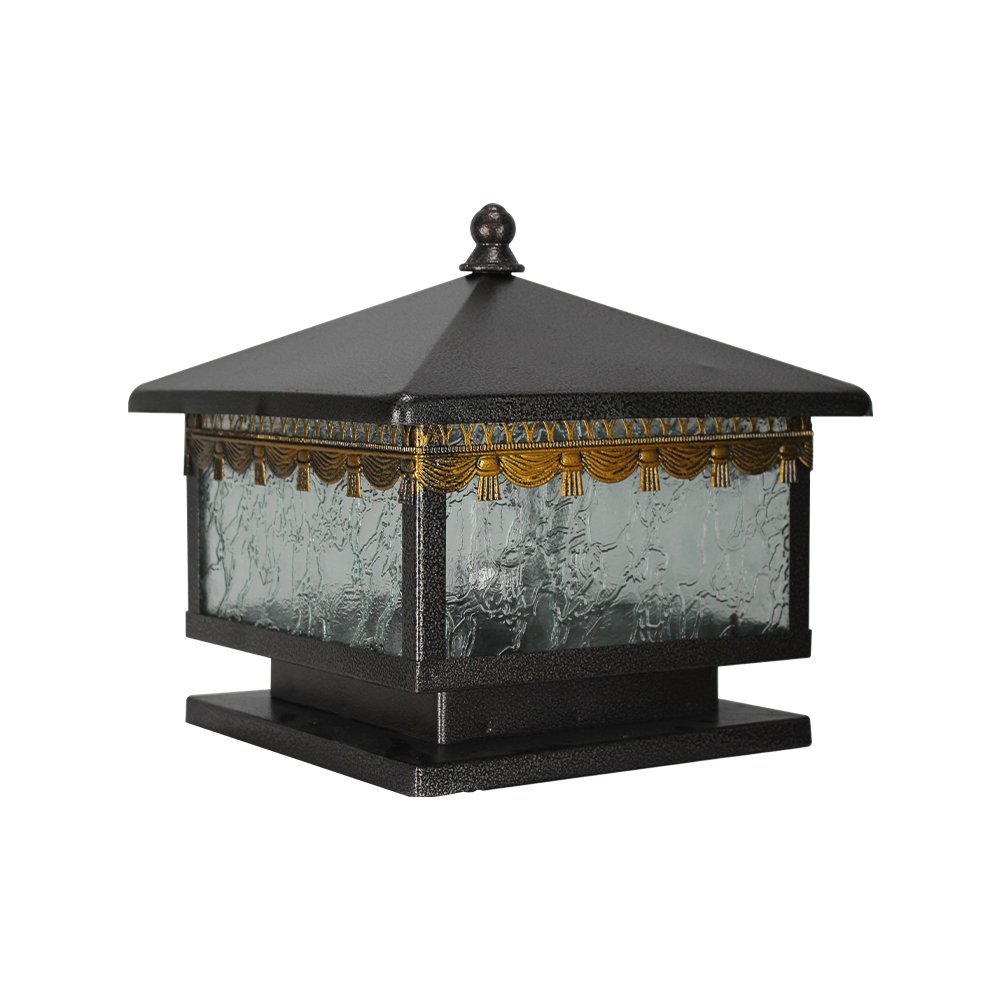 Outdoor gate lamp Model 12-O-3041/S/A200 (E27x1) Flash Brown