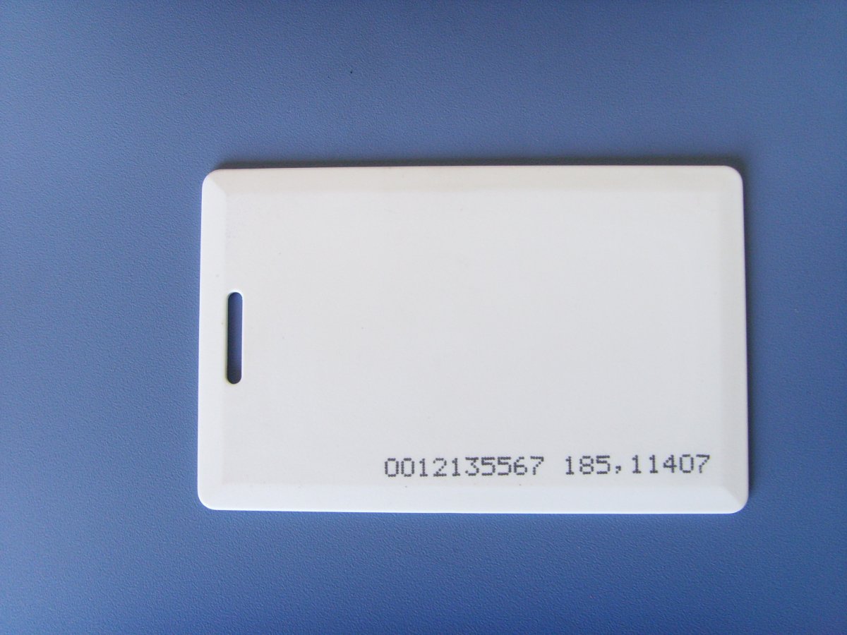 Clamshell card,125KHz