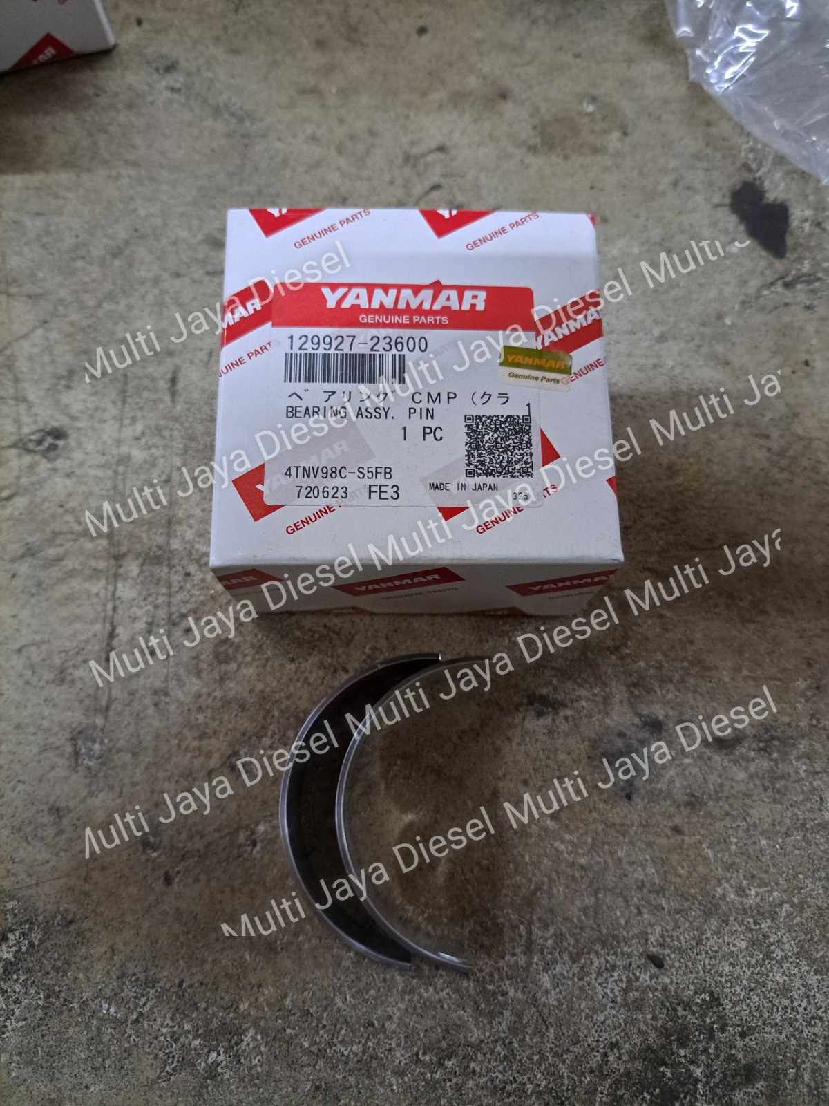 CONROD BEARING STD YANMAR 4TNV98T 129927-23600 - multijaya-diesel