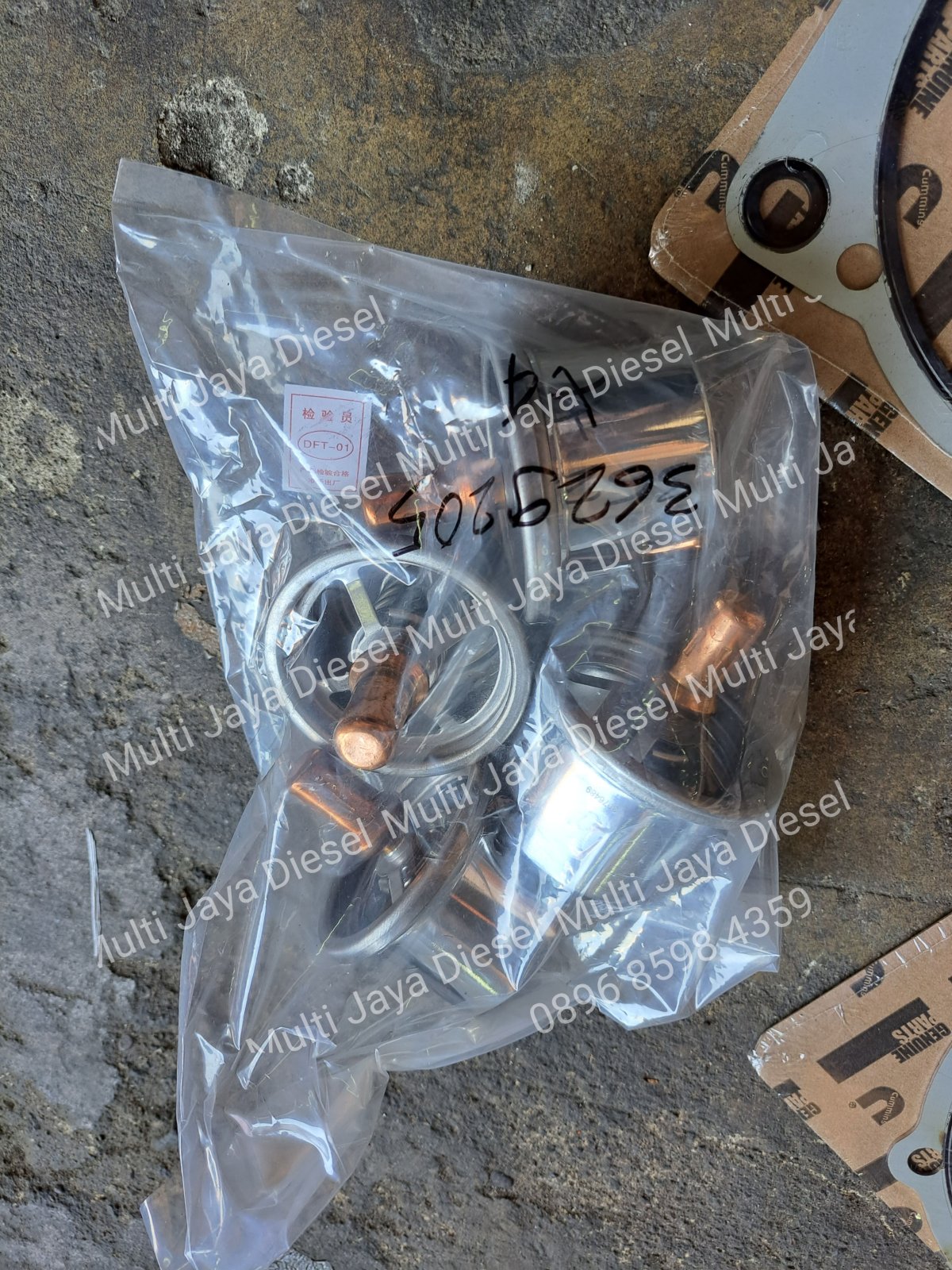 THERMOSTAT CUMMINS CCEC 3629205 - multijaya-diesel