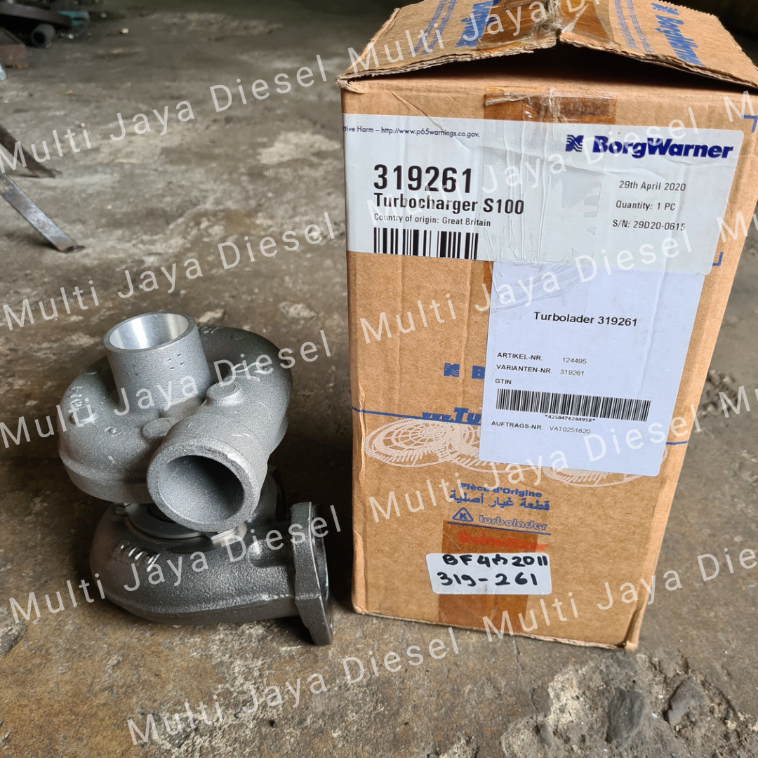 TURBOCHARGER S100 BORGWARNER DEUTZ BF4M2011 04281437