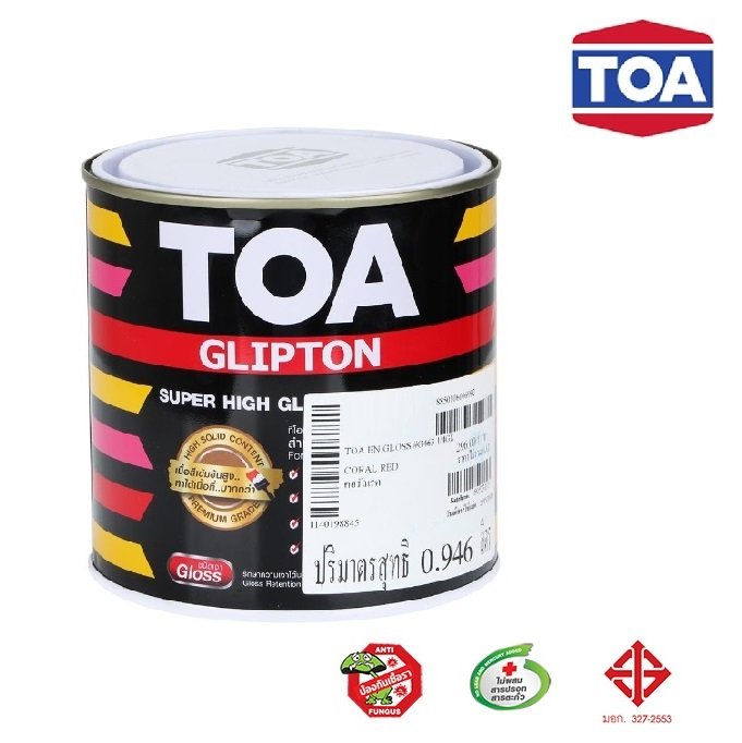 สีเคลือบเงา TOA เบส A 1/4กล.(0.946ลิตร)