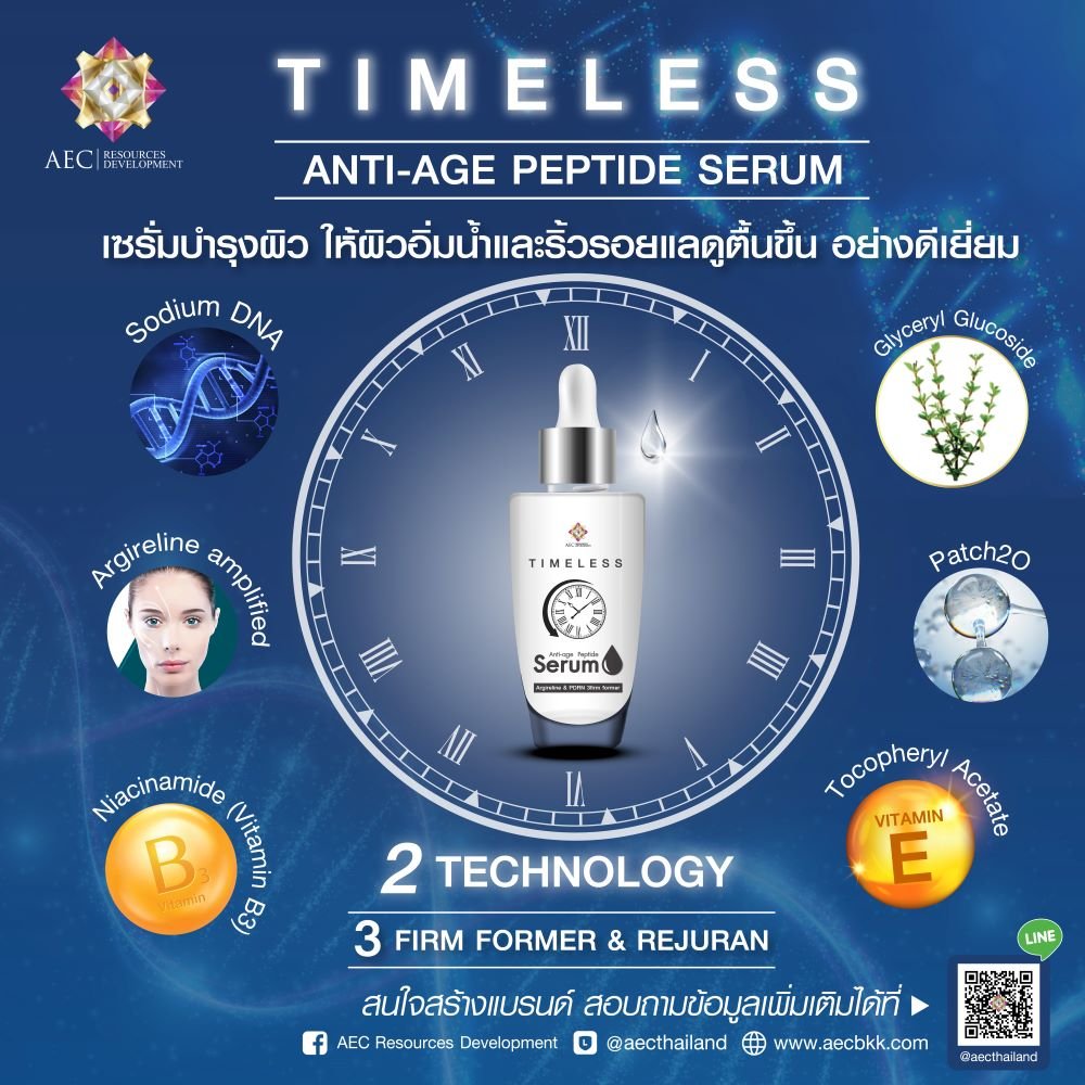 Timeless Anti-age Peptide Serum - aecbkk