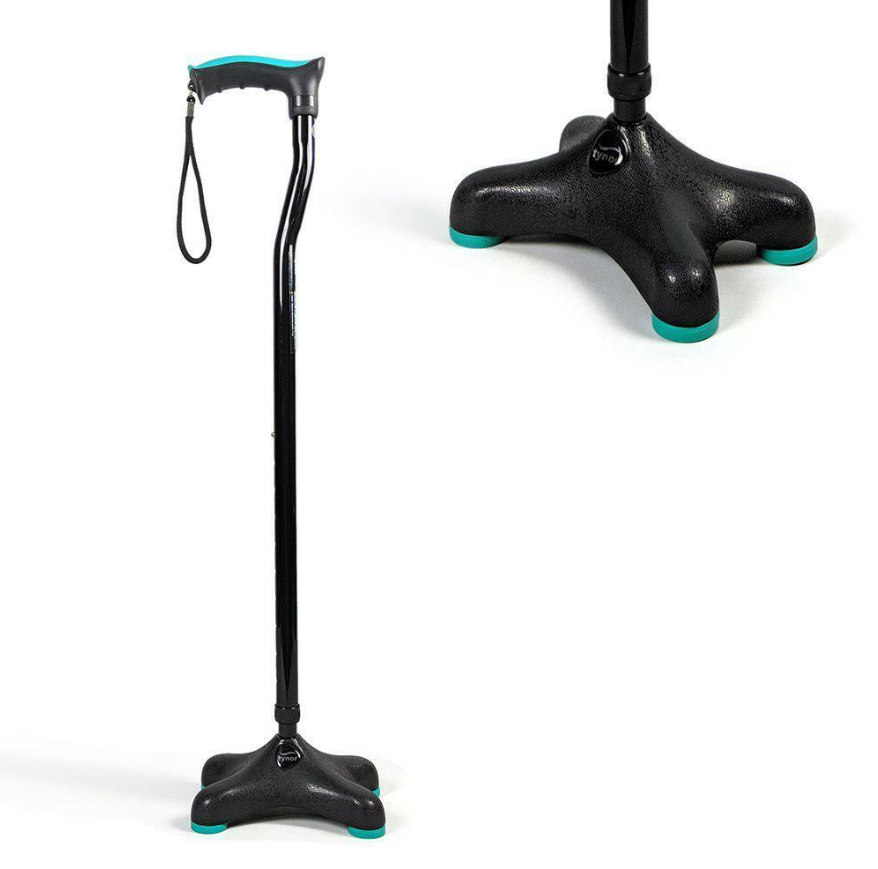 ไม้เท้า ก้านอลูมิเนียม/ฐานเหล็ก 4 ปุ่ม (Walker Quadra Stick) - e ...