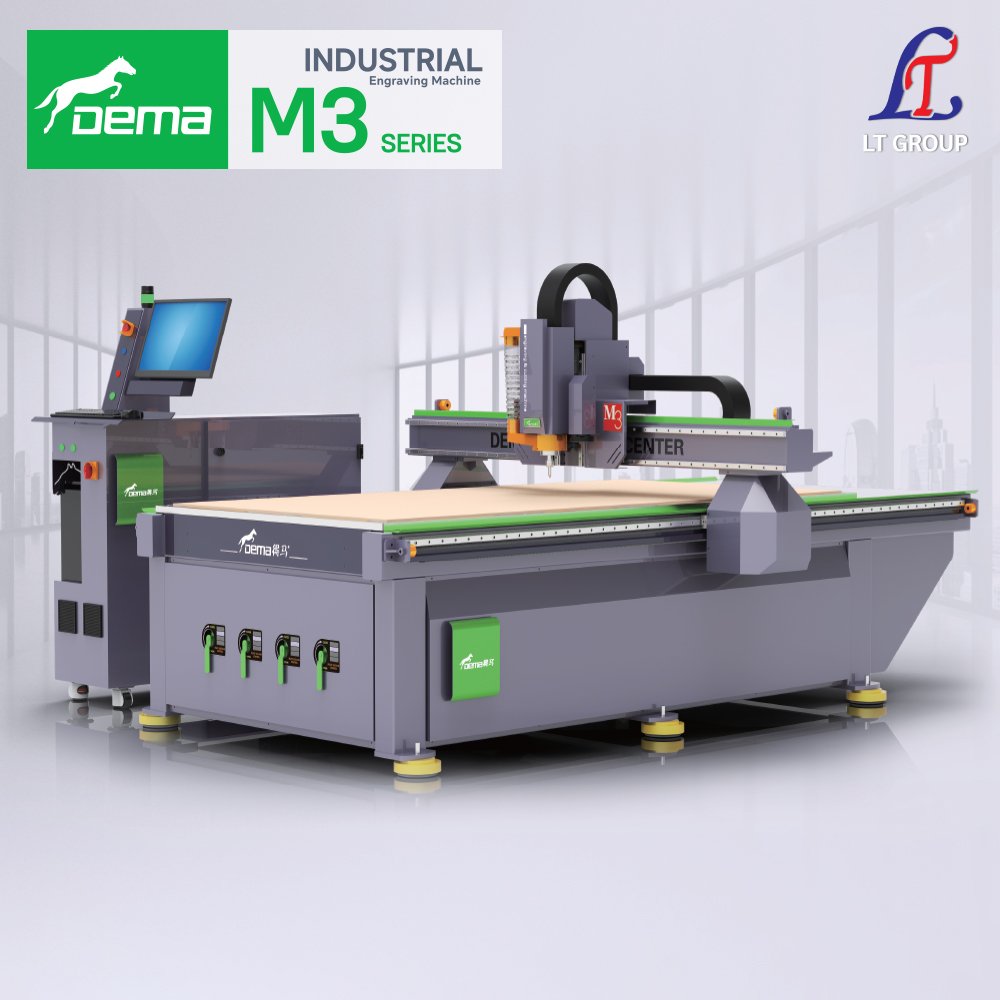 DEMA Engraving &Cutting Machine CNC Router Model - M3 - ltthai2008