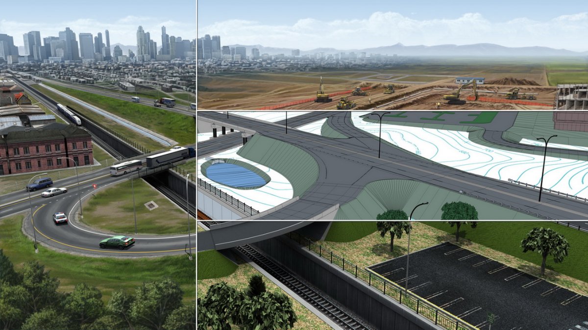 โซลูชั่น การออกแบบก่อสร้างวิศวกรรมโครงสร้างพื้นฐาน (Infrastructure) อย่างสมบูรณ์ - twoplussoft