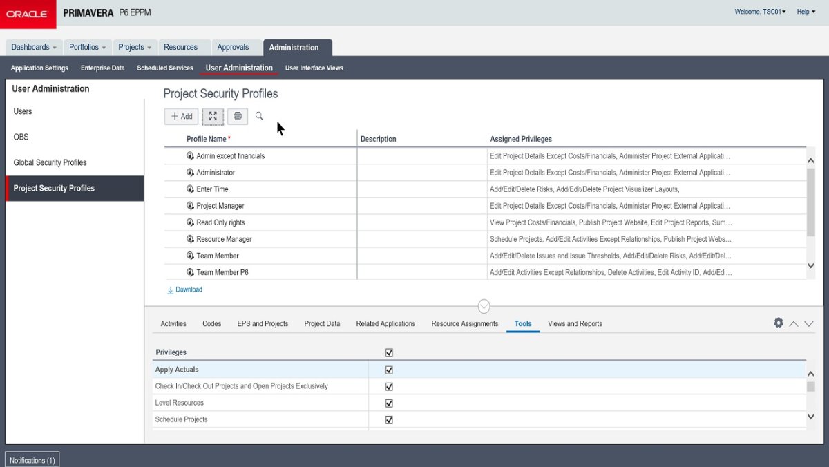 การบริหารโครงการขนาดใหญ่ด้วยโปรแกรม Oracle Primavera P6 EPPM - twoplussoft
