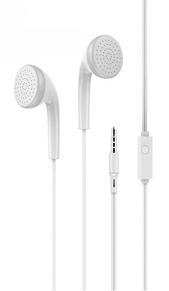 half In ear Earphone With Microphone (V12White)