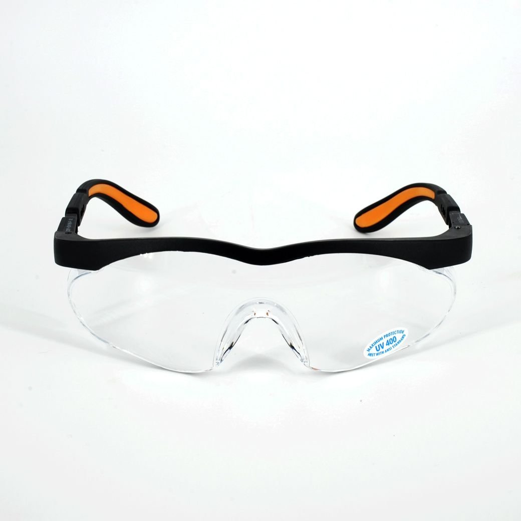 แว่นตากันสะเก็ด รูปทรงสปอร์ต YS-510 สีใส