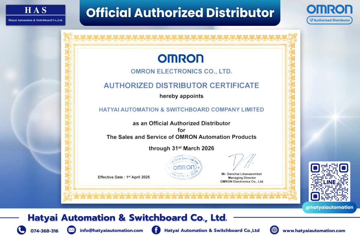 Official Authorized Distributor OMRON