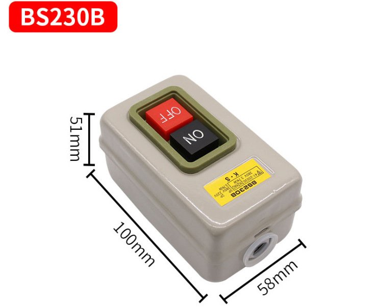 สวิทช์ ON-OFF BS-230ฺB กดจม 3P 30A