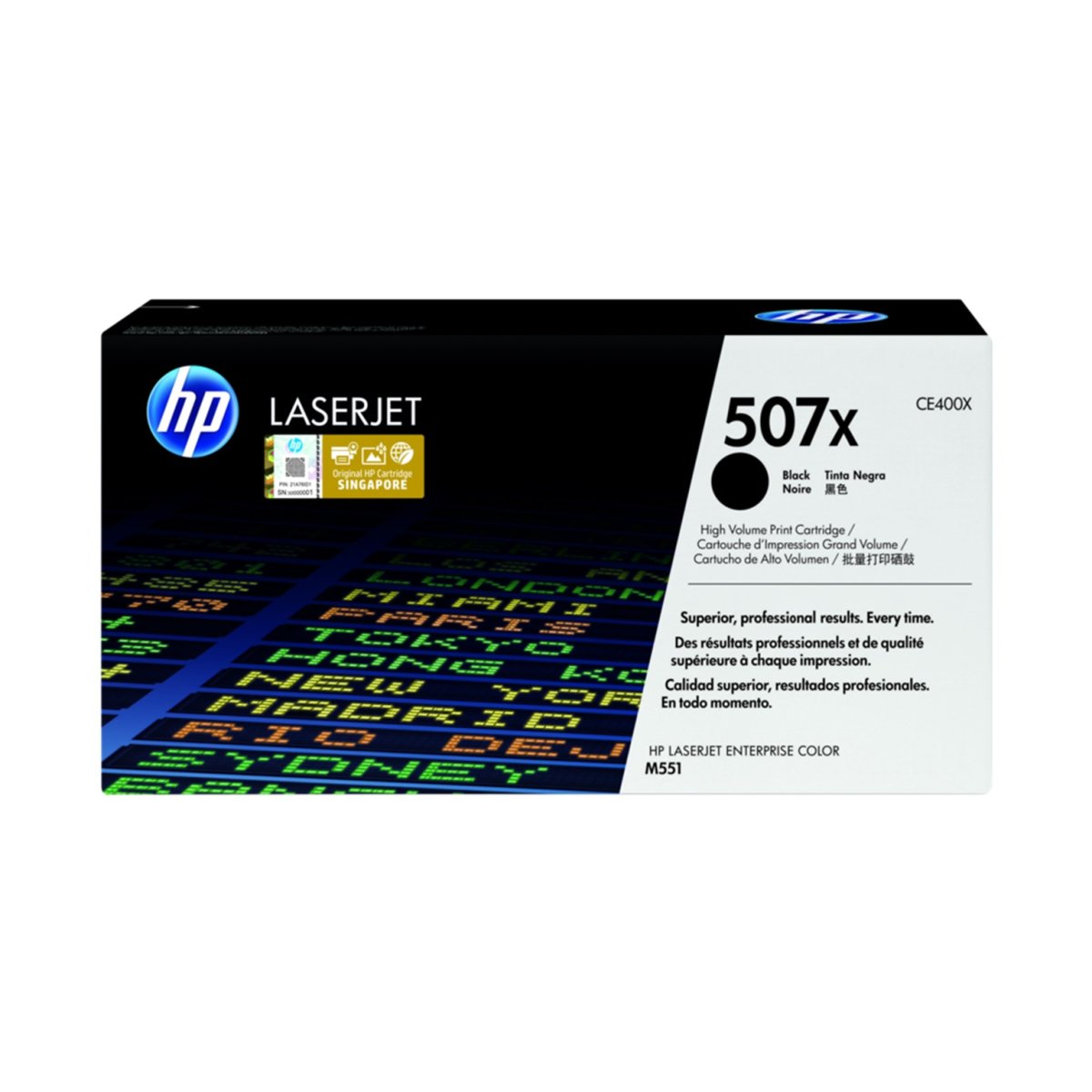 หมึกพิมพ์เลเซอร์ HP 507X Toner Black