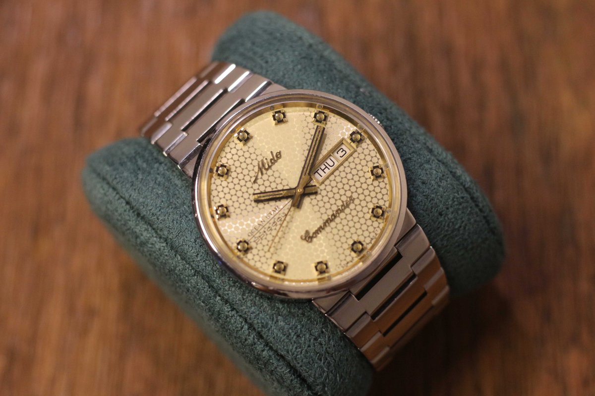 Sold Out Mido commander 8269 Honey Comb Dial - ardeed